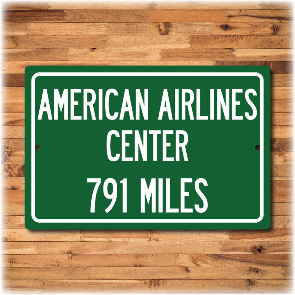 Personalized Highway Distance Sign To: American Airlines - Etsy