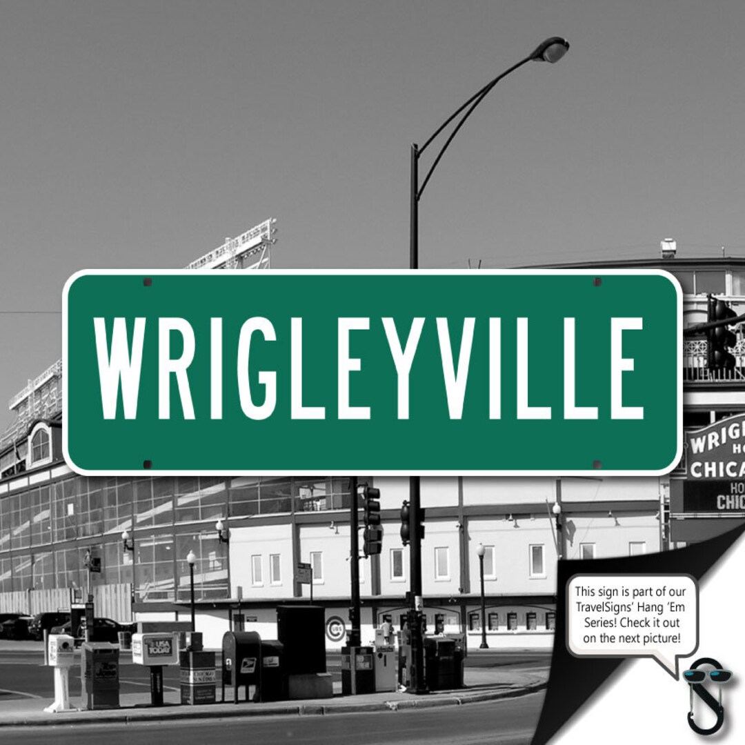Wrigleyville Street Sign - Etsy