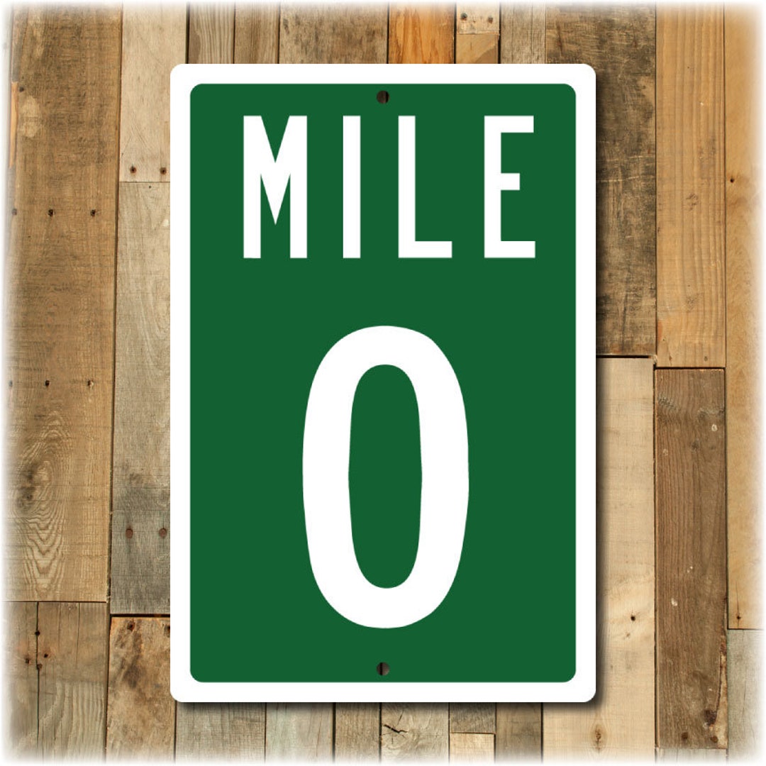 Mile Marker 0 - Key West Highway Sign - Etsy