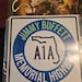 Jimmy Buffett Memorial, A1A Highway Sign Florida: Coastal Décor, Mile 0 ...