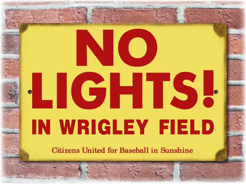 Wrigley Field Sign