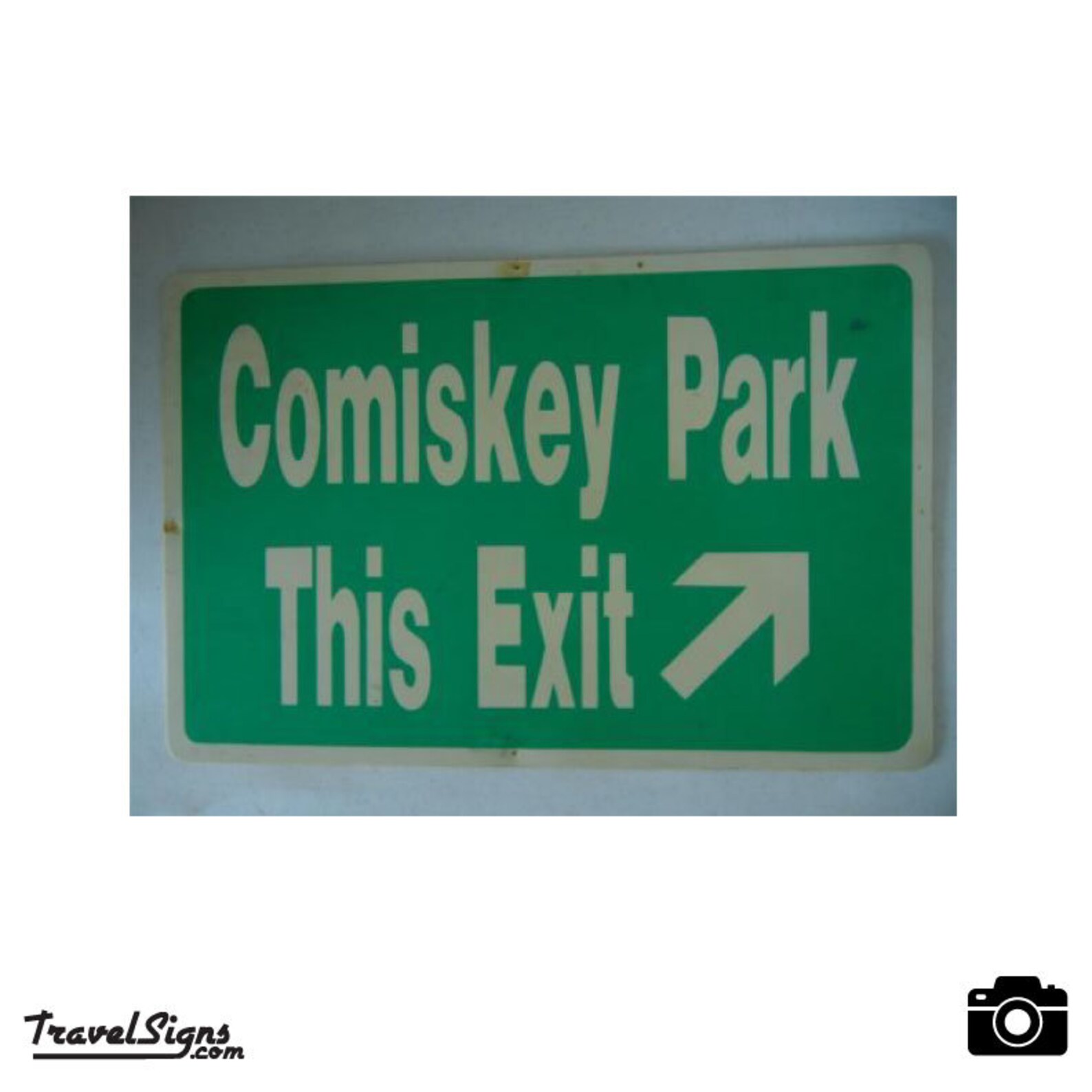 Comiskey Park Dan Ryan Expressway Exit Sign | Etsy