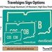 Personalized Connecticut Town Line Sign COS COB Shown - Etsy