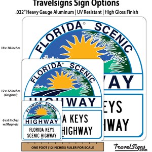 Florida Scenic Highway Sign - Florida Keys - Etsy