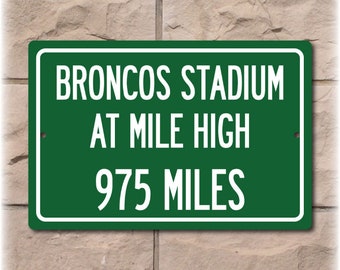 Personalized Highway Distance Sign To: Denver Colorado the | Etsy