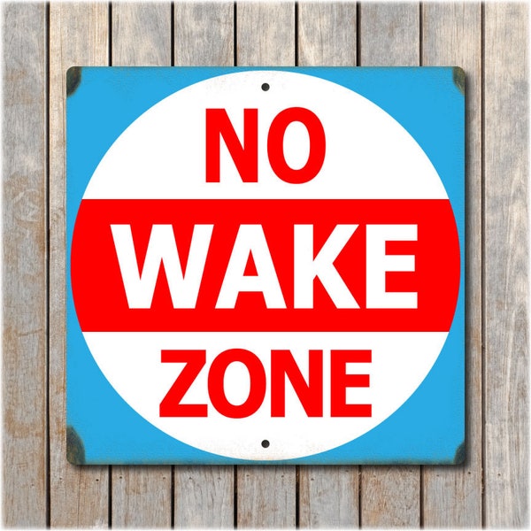 No Wake Zone - Etsy