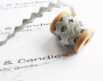 Silver Ric Rac | Etsy