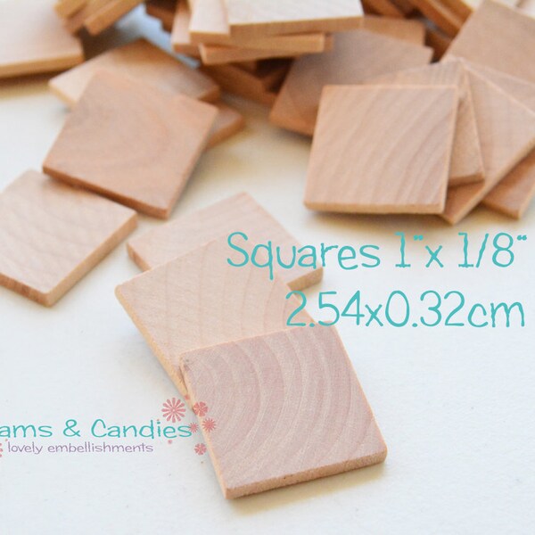 Wood Square - Etsy