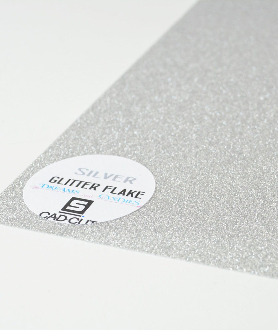 10x12 Silver Glitter Heat Transfer Vinyl glitter Flake HTV craft Iron ...