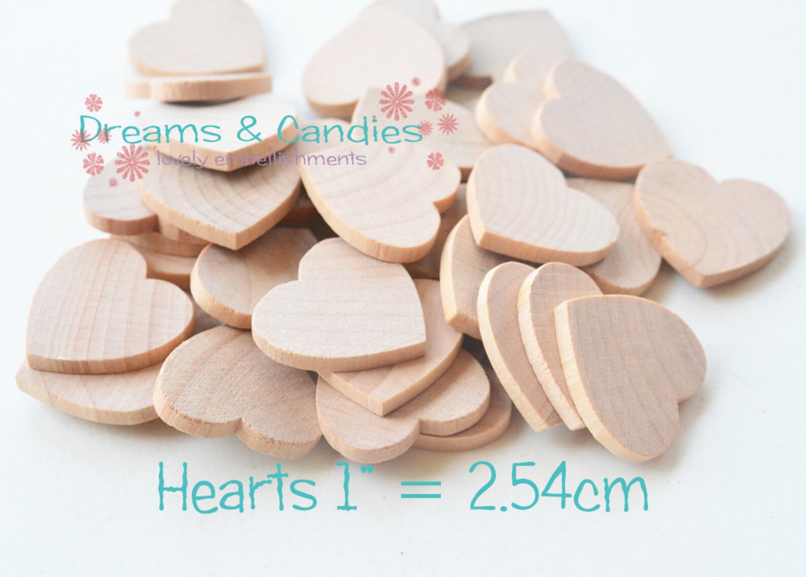 25 Miniature Wooden Hearts 1 small Wooden Hearts - Etsy