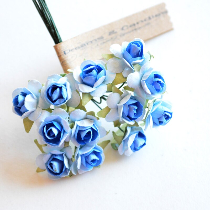 Small Paper Flowers - Etsy