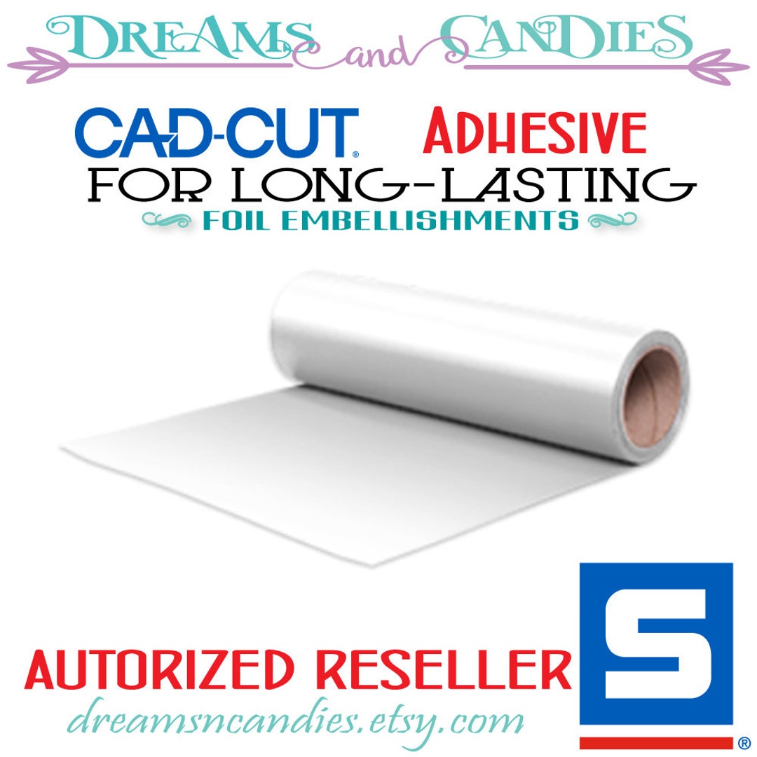 7.5x36" Cad-cut Adhesive for Heat Transfer Foil -heat Adhesive Film ...