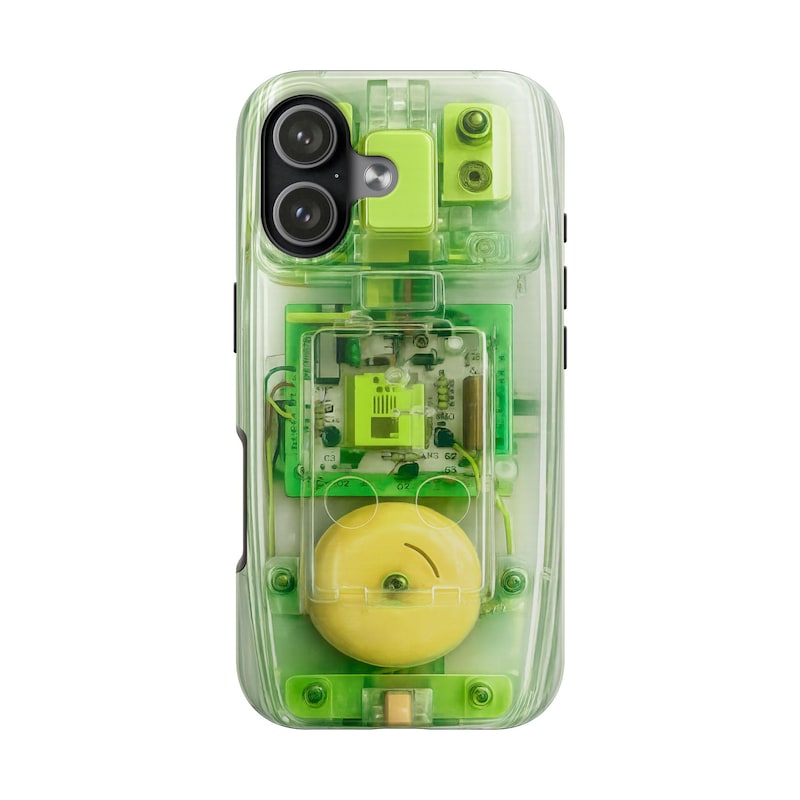 90s Clear Telephone - Etsy