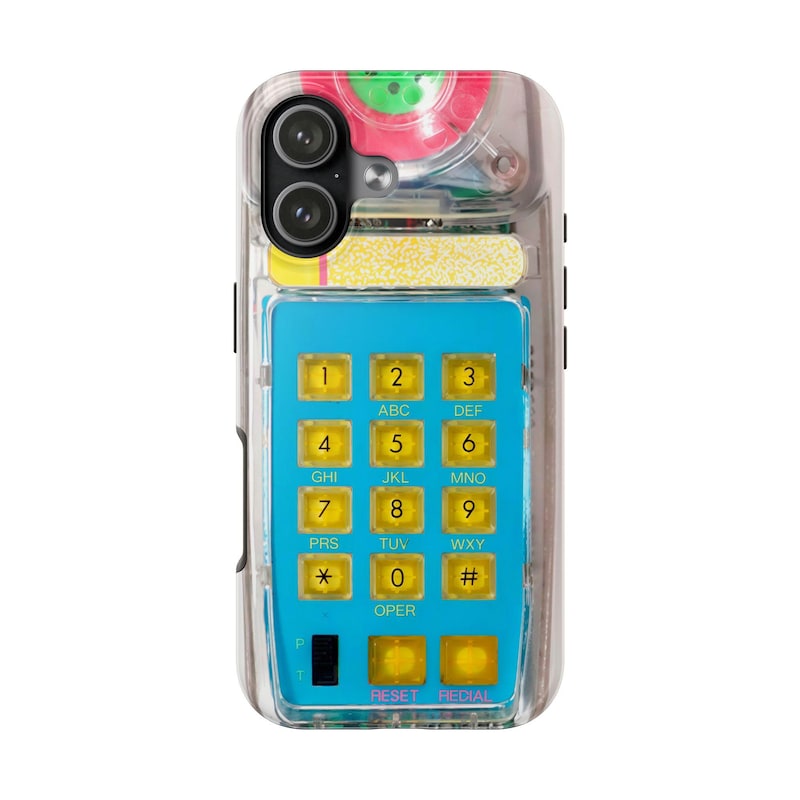 90s Clear Telephone - Etsy