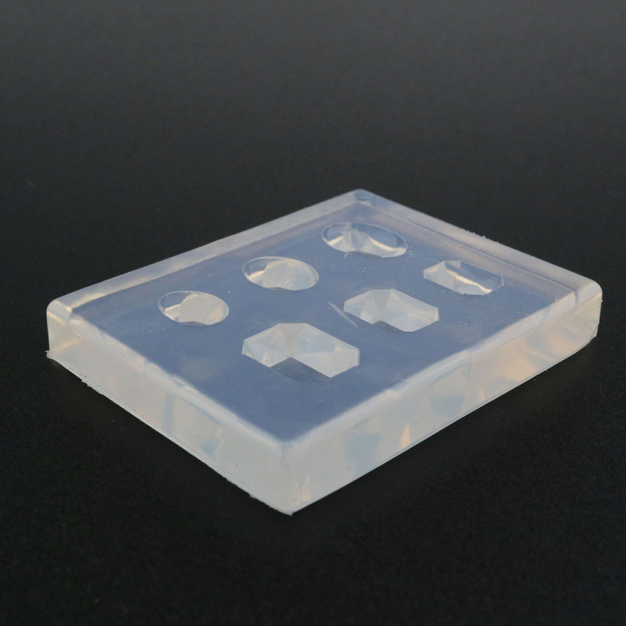 Facted Oval Rectangle Breast Milk Cabochon Silicone Mold Epoxy - Etsy