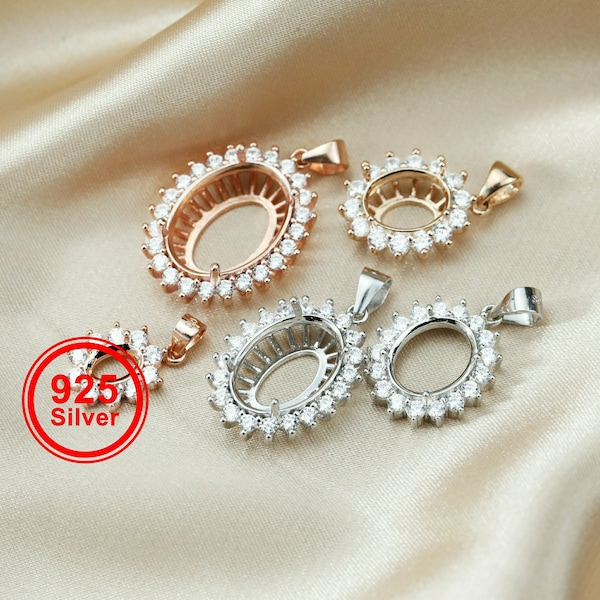 Oval Pendant Mount - Etsy