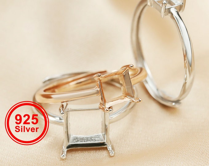 1pcs Pear Bezel Ring Settings Blank Adjustable Simple Bypass - Etsy