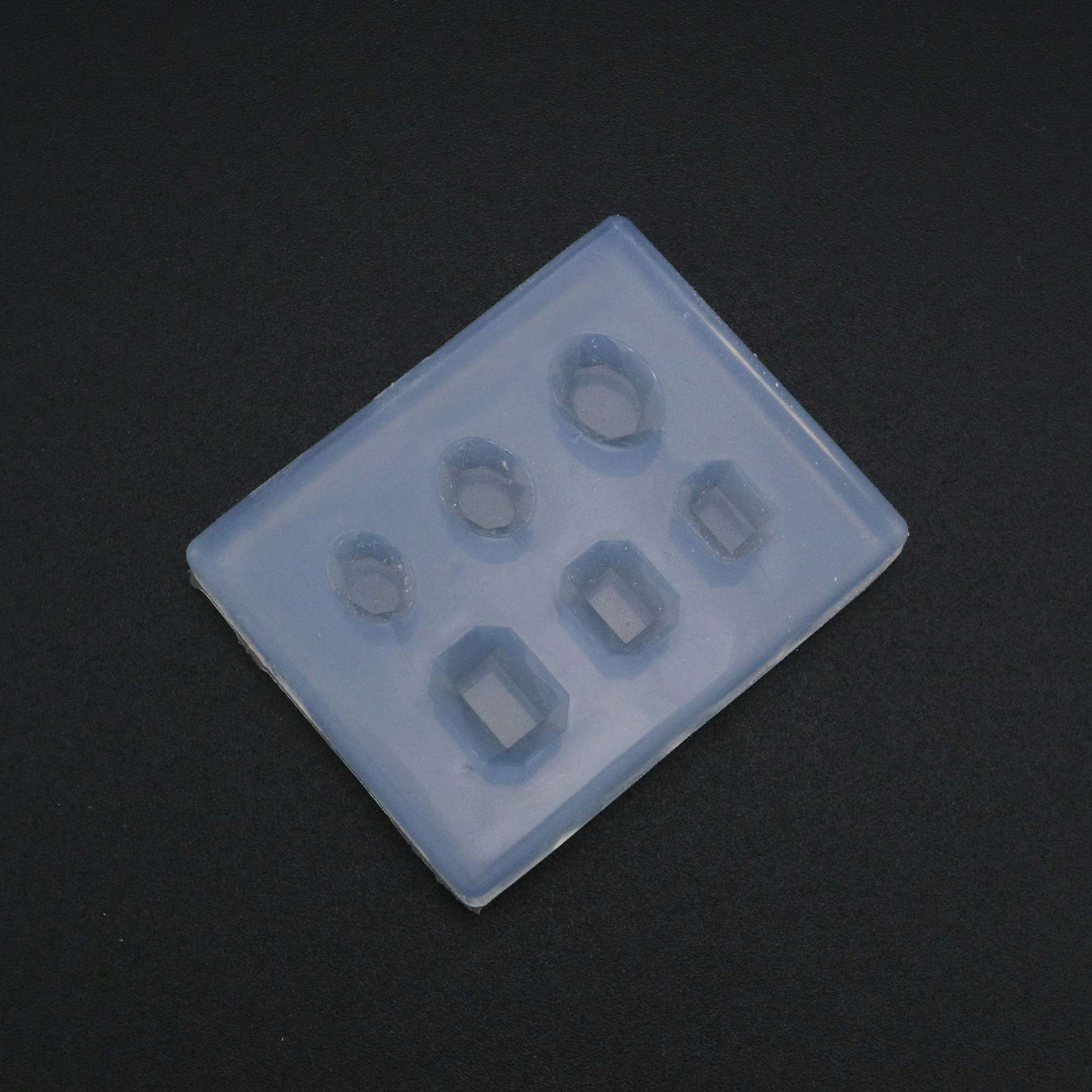Facted Oval Rectangle Breast Milk Cabochon Silicone Mold Epoxy - Etsy