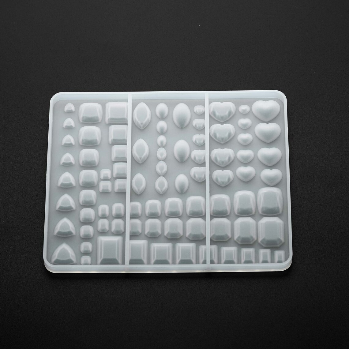 Breast Milk Faceted Cabochon Silicone Mold,epoxy Resin Keepsake DIY ...