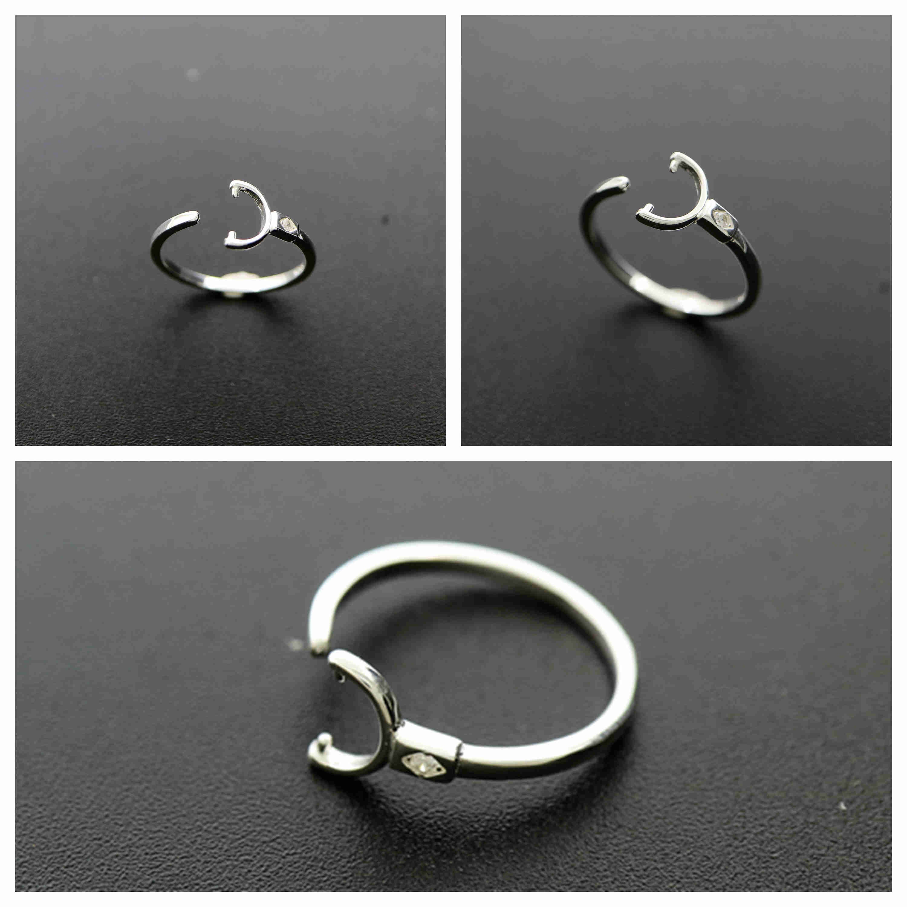 1pcs 6mm Round Bead Satellite Setting Solid 925 Sterling | Etsy