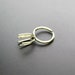 5pcs 15MM Long Prong Irregular Stone Adjutable Brass Ring Settings DIY ...