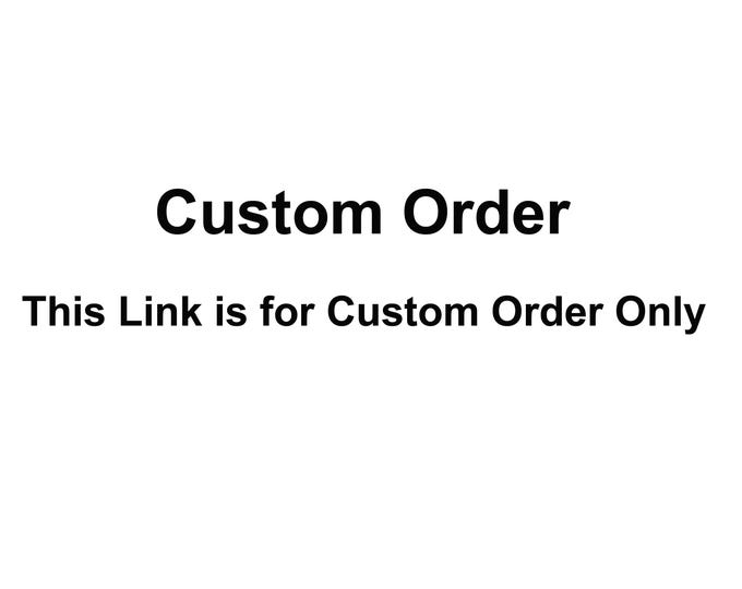 Customized 4mm Deep 4mm Wider and Longer 2pieces Pendant White Gold ...