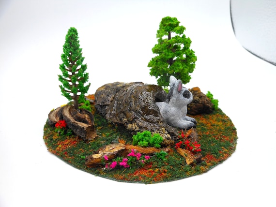 Rabbit Diorama