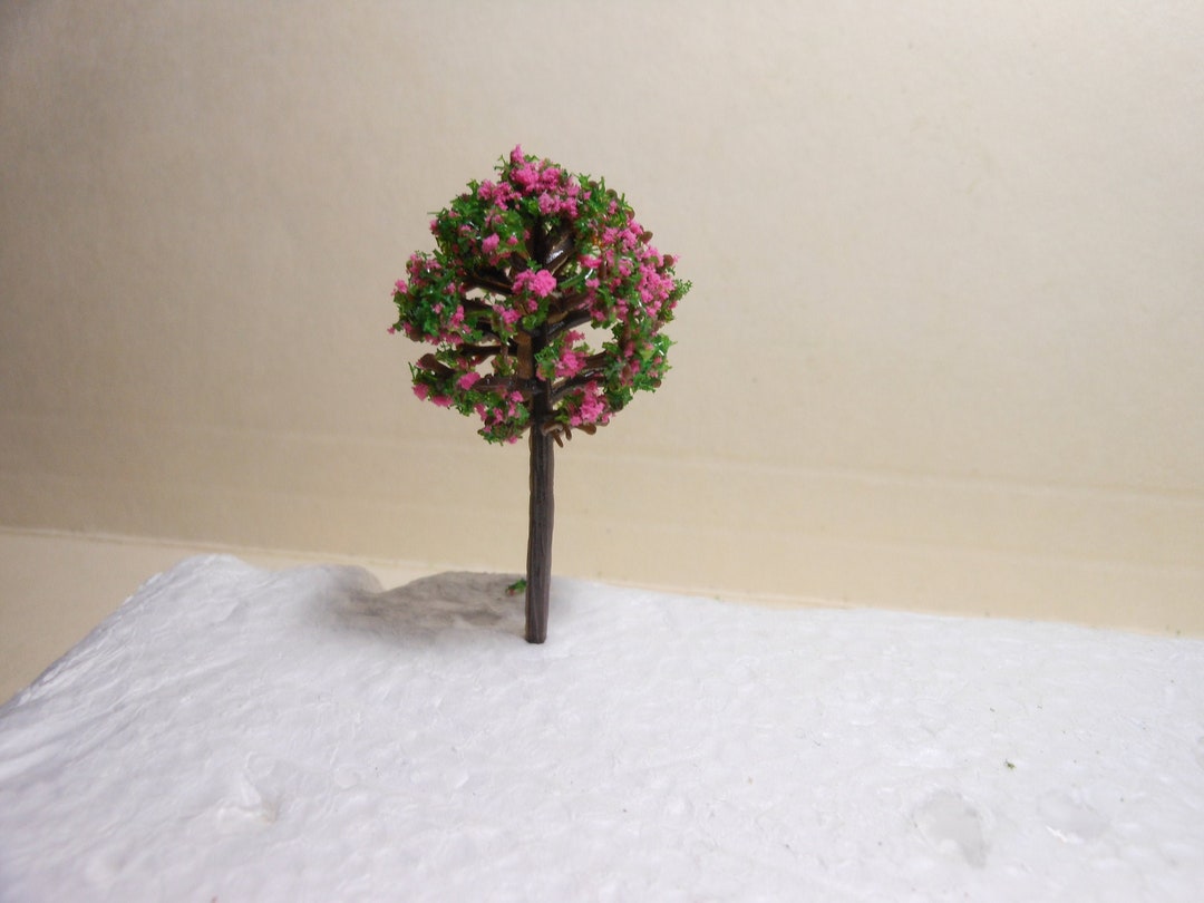 Pink Ball Tree/miniature Bush-fairy Tree/bush-1 1/2" Tall - Etsy