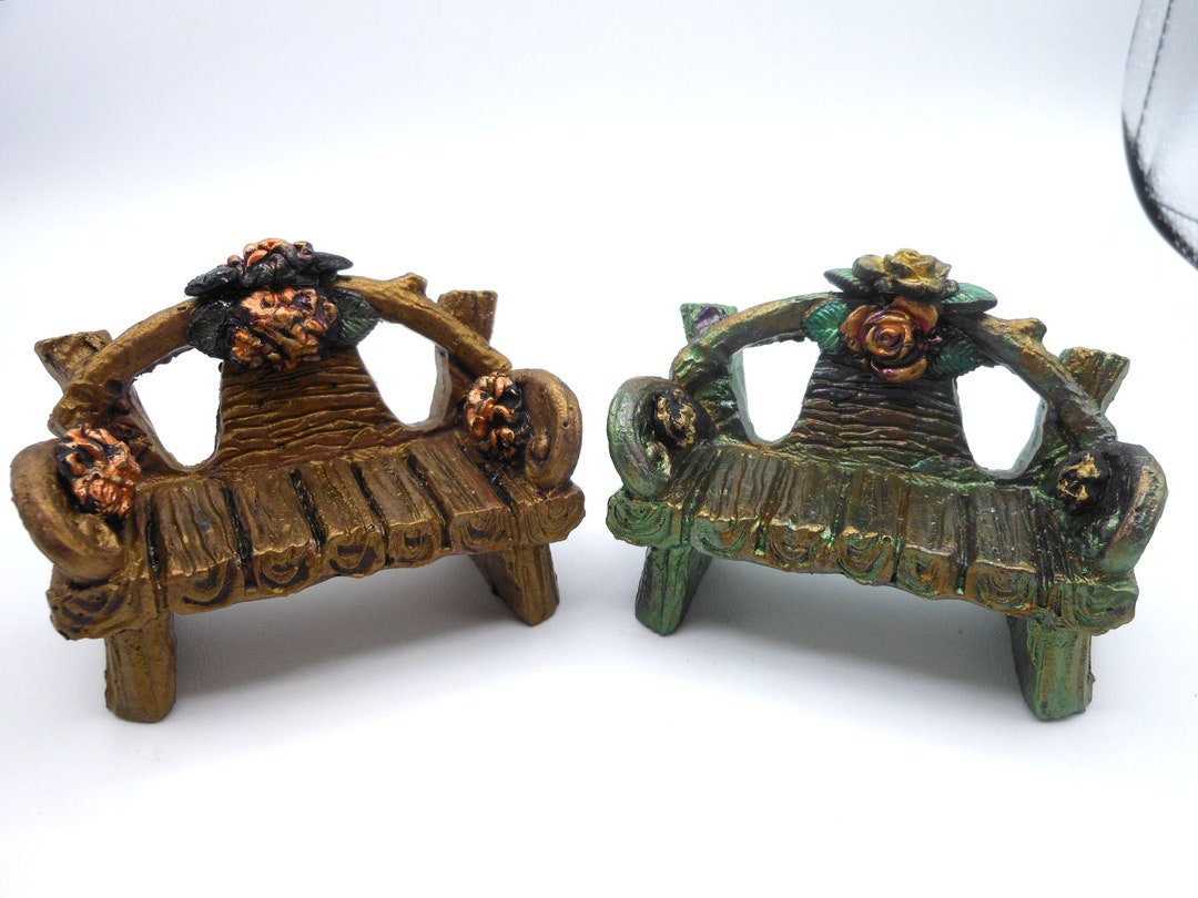 Fairy Bench- Choice of 2 Colors-doll House/fairy Garden/terrarium Bench ...