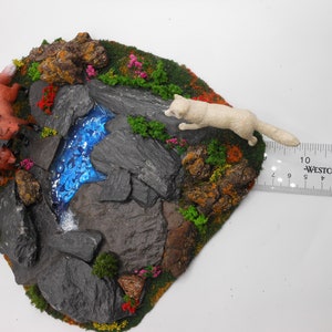 Fox Diorama-- the Big Stare Down- A Red Fox and Her Pup Stare Down ...