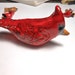 Large Polymer Clay Cardinal-ooak-cardinal - Etsy