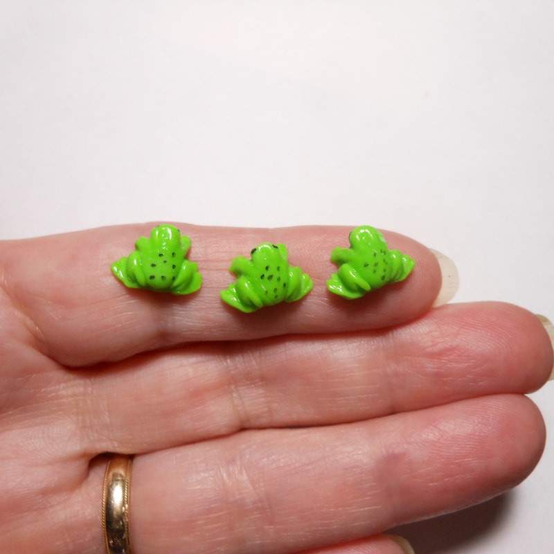 Polymer Clay Frog - Etsy