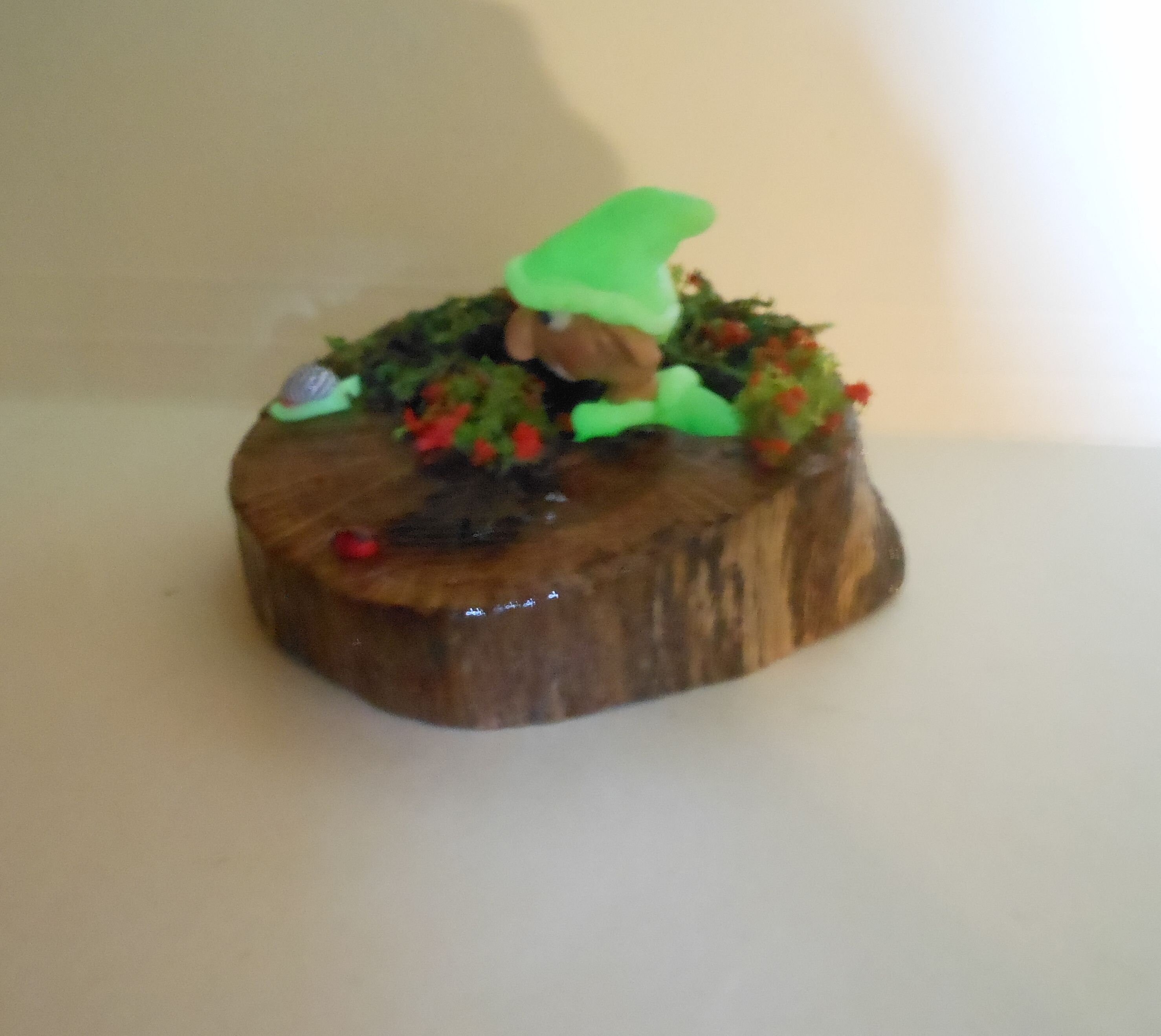 Pixie/goblin/elf Peeking Out-ooak-his Head | Etsy