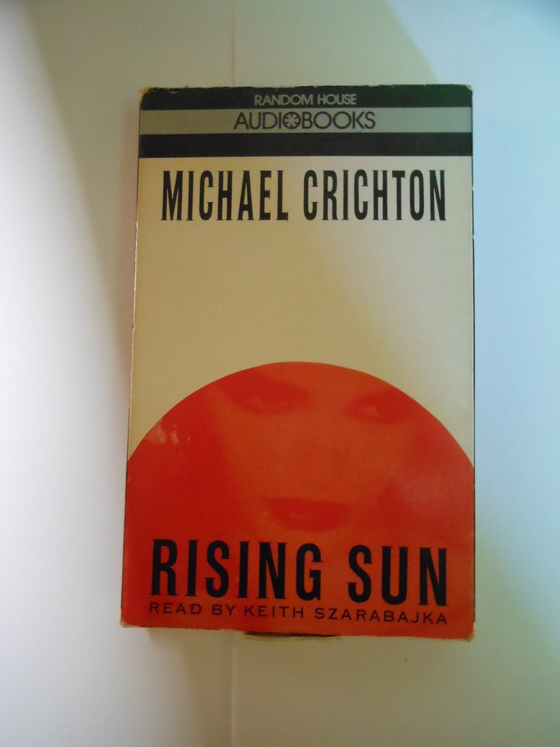 Rising Sun Audio Book-cassettes-michael Crichton - Etsy