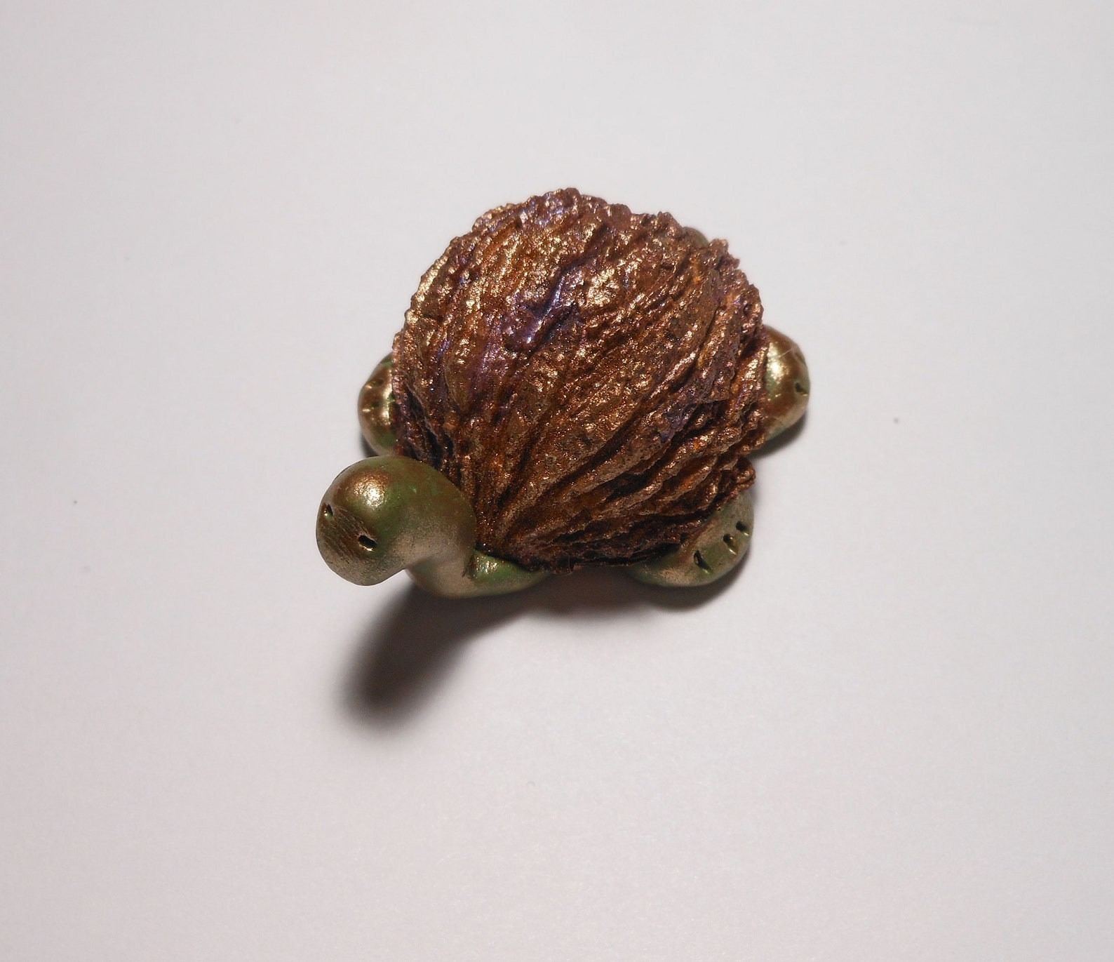 Turtles-choice of Colors-polymer Clay/walnut Shell Turtles | Etsy