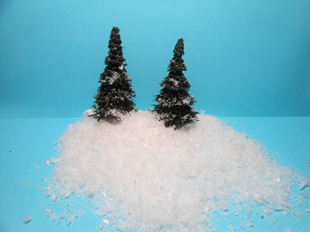 Snow Flakes-fairy Garden/model Train/doll House-miniature Snow Flakes ...