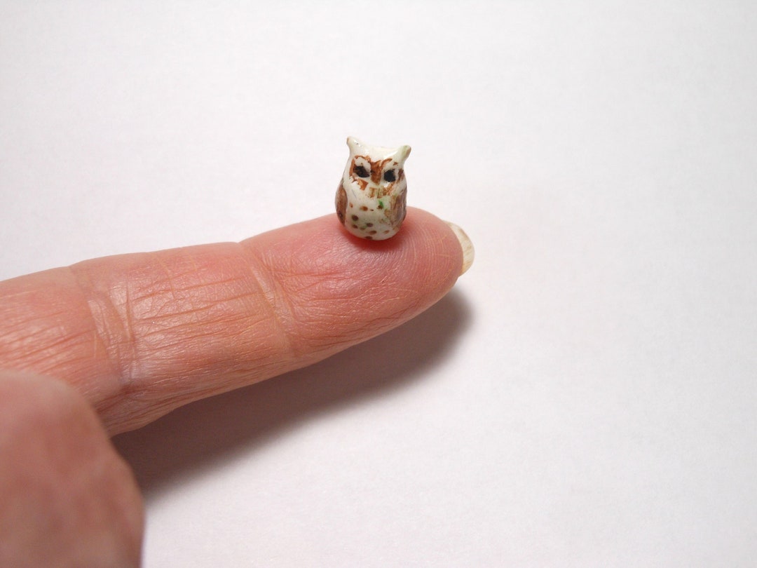 Micro-mini Hoot Owl- Handmade Owl-ooak-made to Order - Etsy