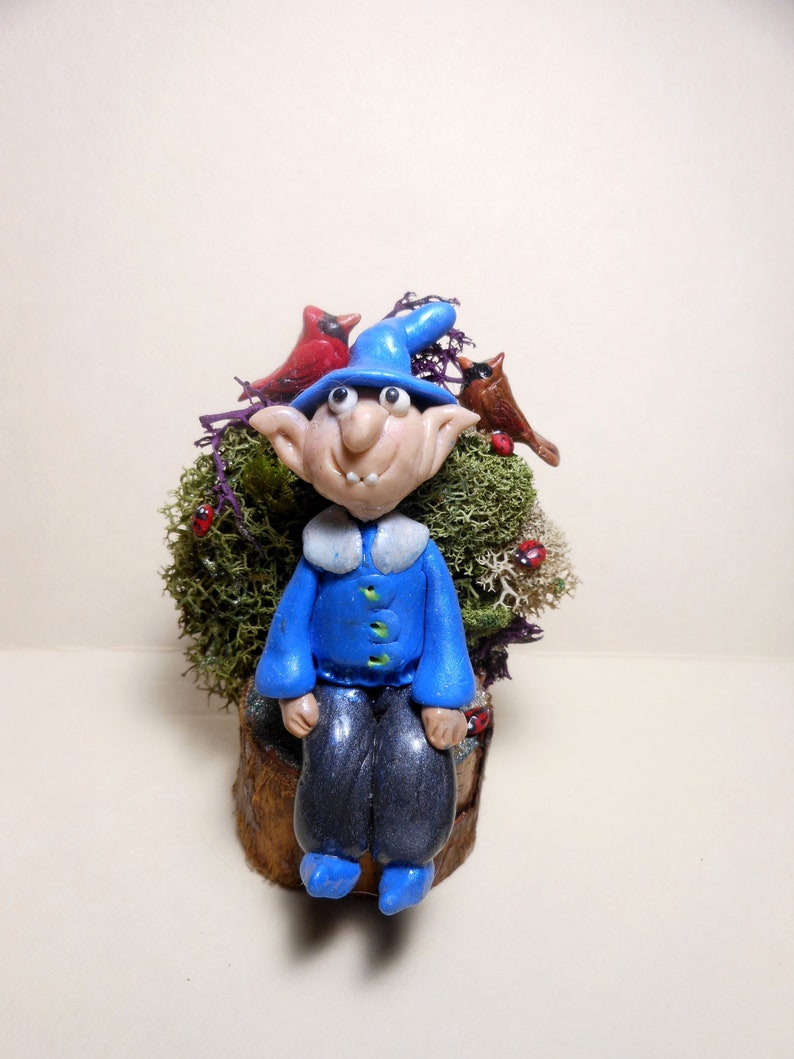 Pixie/elf-ooak-polymer Clay Pixie/male & Female - Etsy
