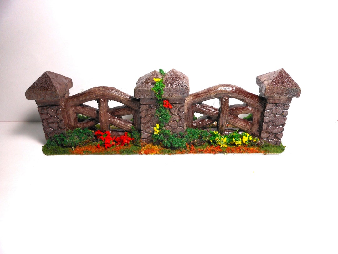 Fairy Garden Fence-decorative Fence-ooak - Etsy