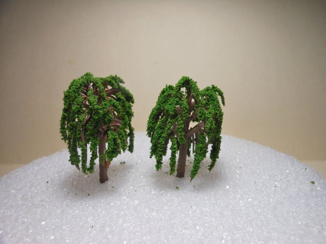 Fairy Garden Tree-(qty. ONE) Mini Willow Tree-1 3/4" Tall Willow Tree-4 ...