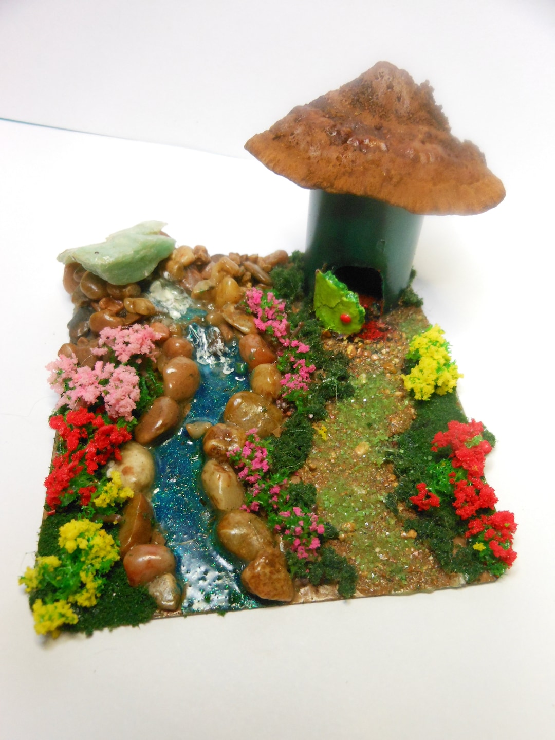 Fairy Terrarium House/river/terrarium Accessory/ooak - Etsy
