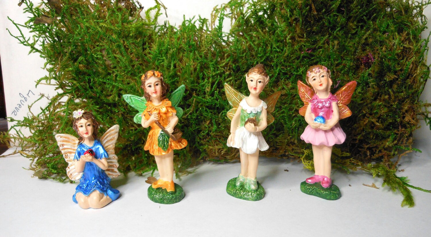 Fairies-Choice of Colors-Hand Painted Fairies-Fairy Garden | Etsy