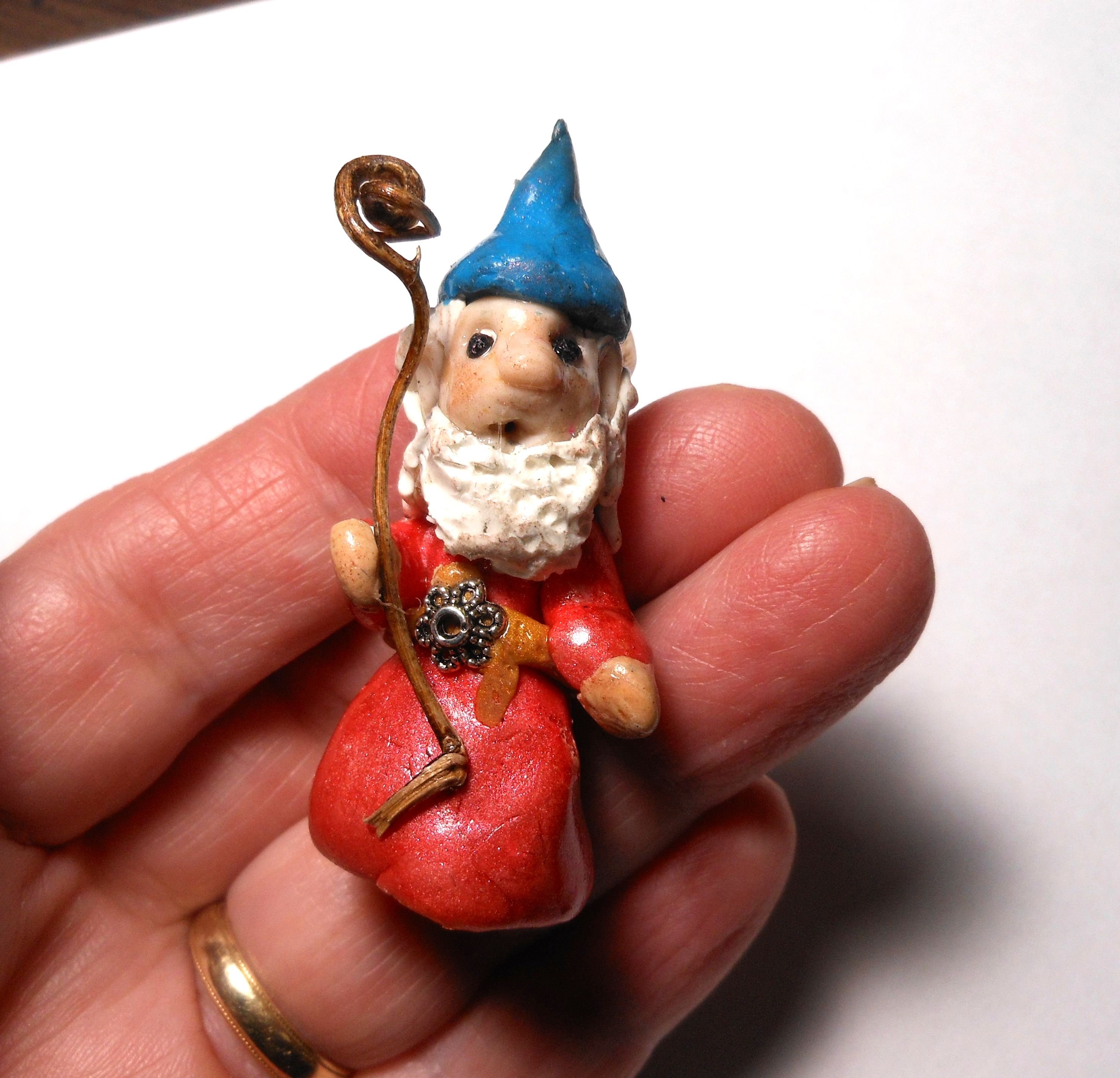 Wizards/Gnomes /OOAK/Polymer Clay Small Wizards-Choice of 2 - Etsy ...