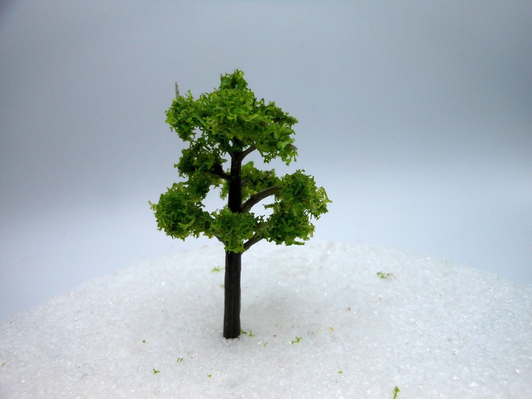 Mini Bayan Tree-fairy Garden Tree-model Train-doll House Bayan Tree- 2 ...