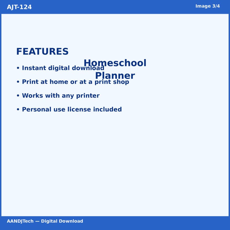 Homeschool Planner | Lesson Plan Templates | Student Grade Tracker ...