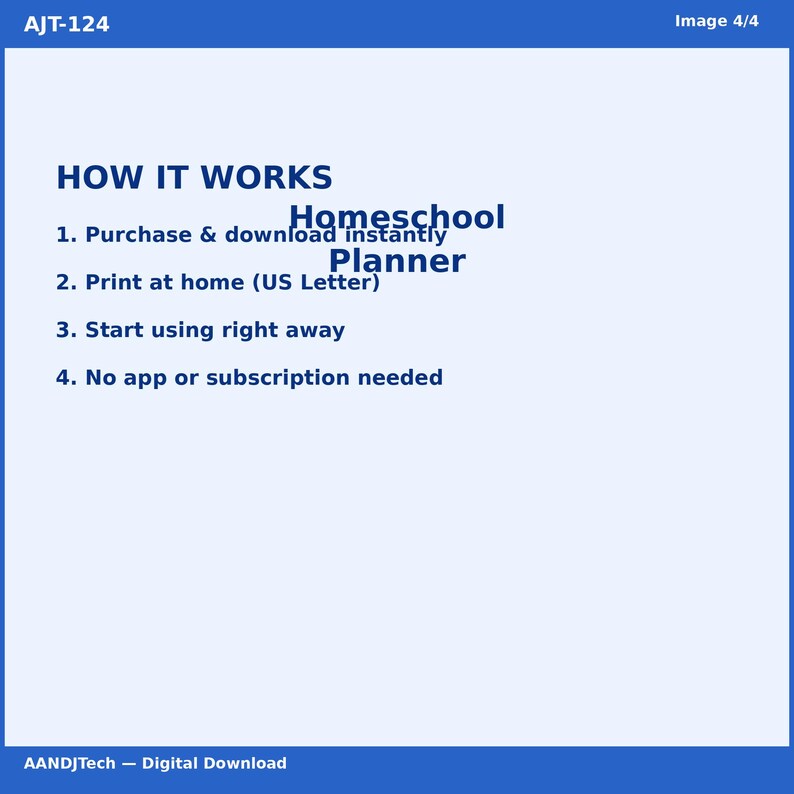 Homeschool Planner | Lesson Plan Templates | Student Grade Tracker ...