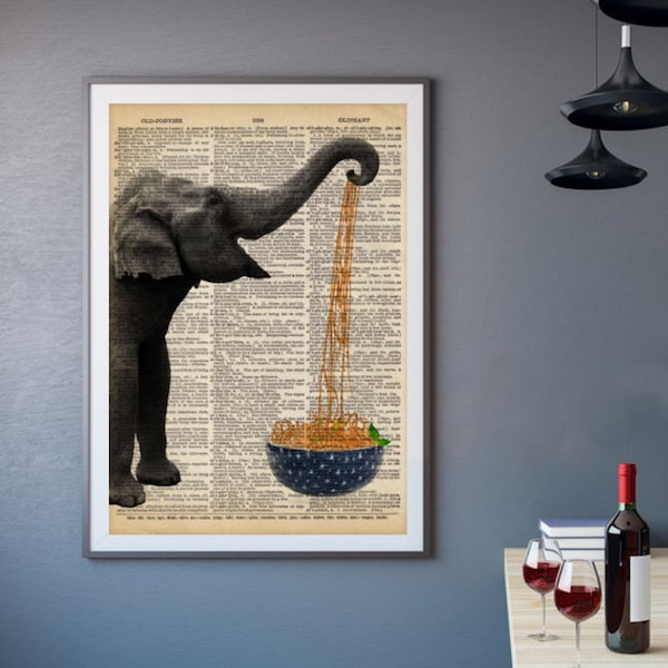 Elephant Dictionary - Etsy UK
