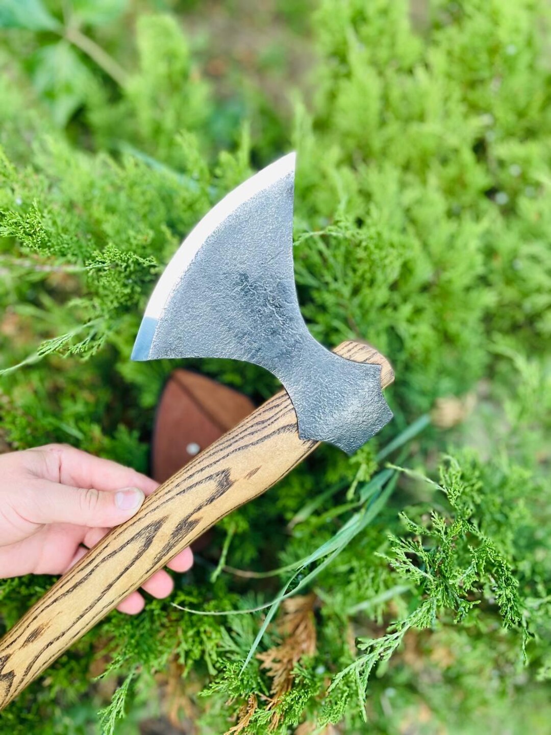 Handmade Forged Ax | Brodex, Ash Wood Handle - Etsy
