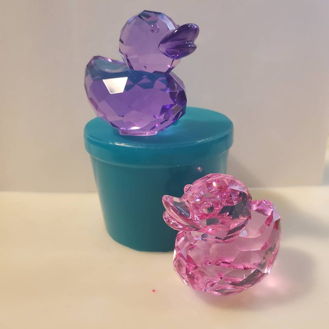 3D Large Crystal Duck Silicone Mold for Resin. - Etsy