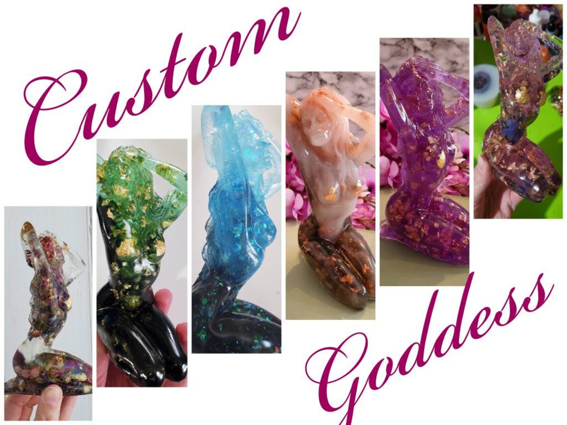 Custom Goddess Statue Personalize Your Own - Etsy